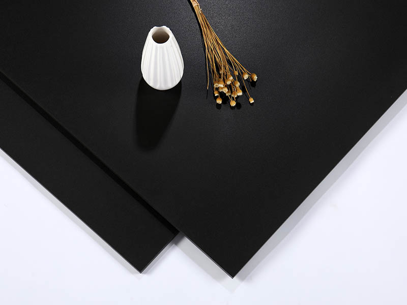 Solid Black Matte Porcelain Tiles丨China Tile Manufacturer丨Powell Black Tile