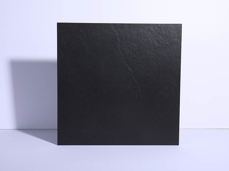 Super Black Slate Porcelain Tiles丨China Tile Manufacturer丨Powell Black Tile